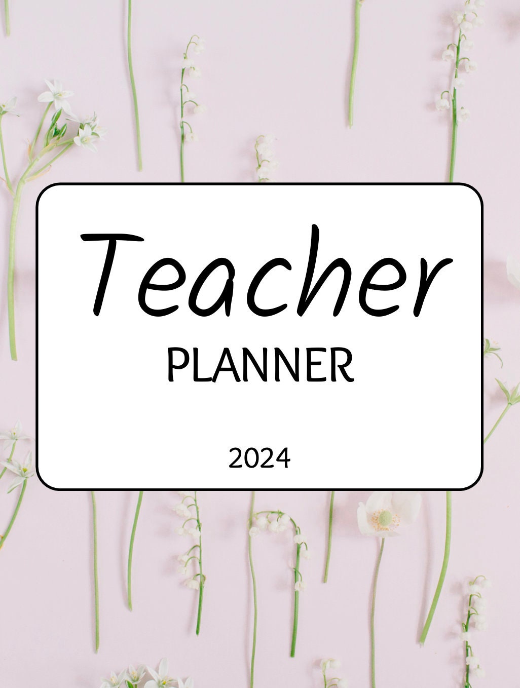 2024 Teacher Digital Daily, Weekly, Monthly Planner With Lesson Plan ...