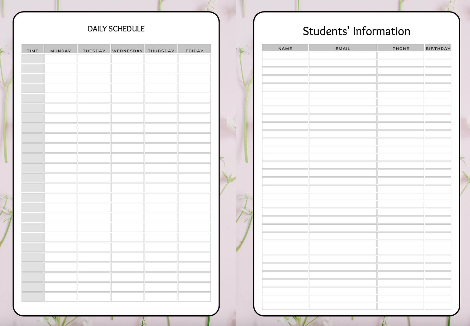 2024 Teacher Digital Daily, Weekly, Monthly Planner With Lesson Plan ...