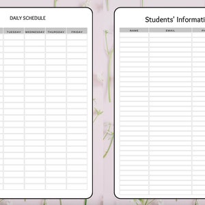 2024 Teacher Digital Daily, Weekly, Monthly Planner With Lesson Plan ...