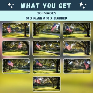 20 Memorial Day USA Flag Zoom Background, Virtual Background, Teams ...