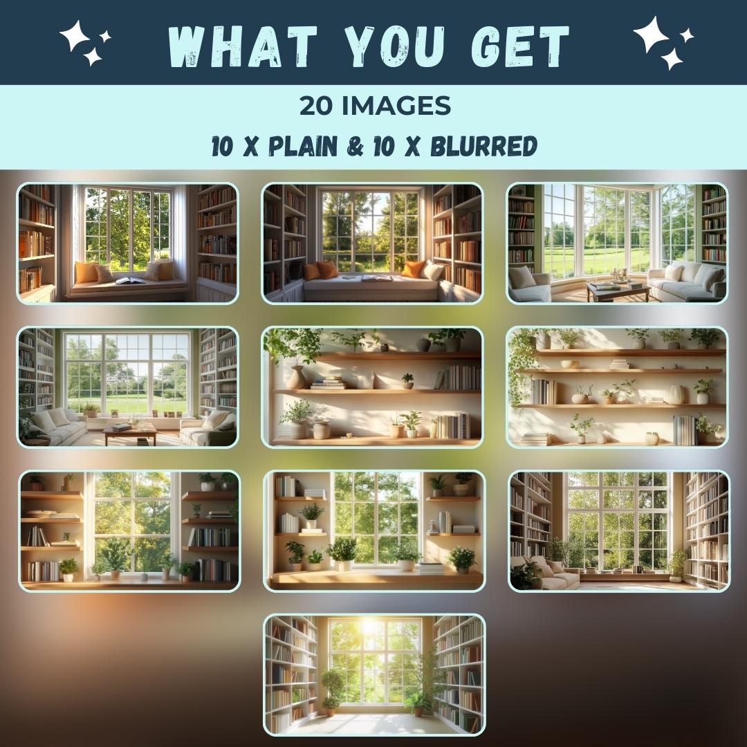 20 Modern Shelving Zoom Background, Virtual Background, Virtual ...