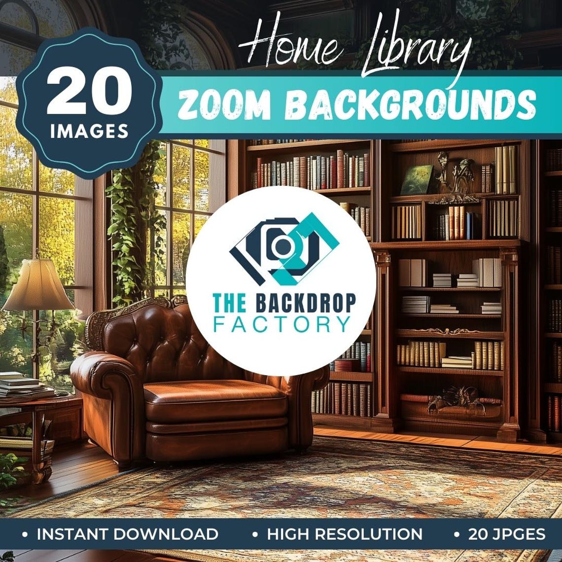 20 Home Library Zoom Background, Zoom Virtual Background, Zoom Virtual ...