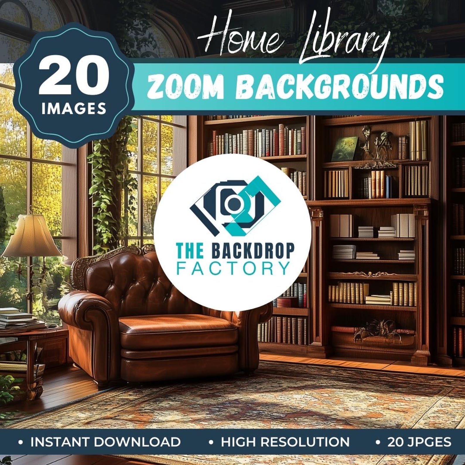 20 Home Library Zoom Background, Zoom Virtual Background, Zoom Virtual ...