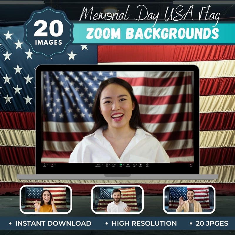 American Flag Teams Background - Etsy