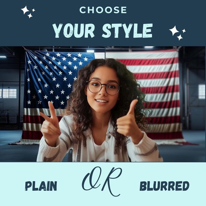 20 Memorial Day USA Flag Zoom Background, Virtual Background, Teams ...