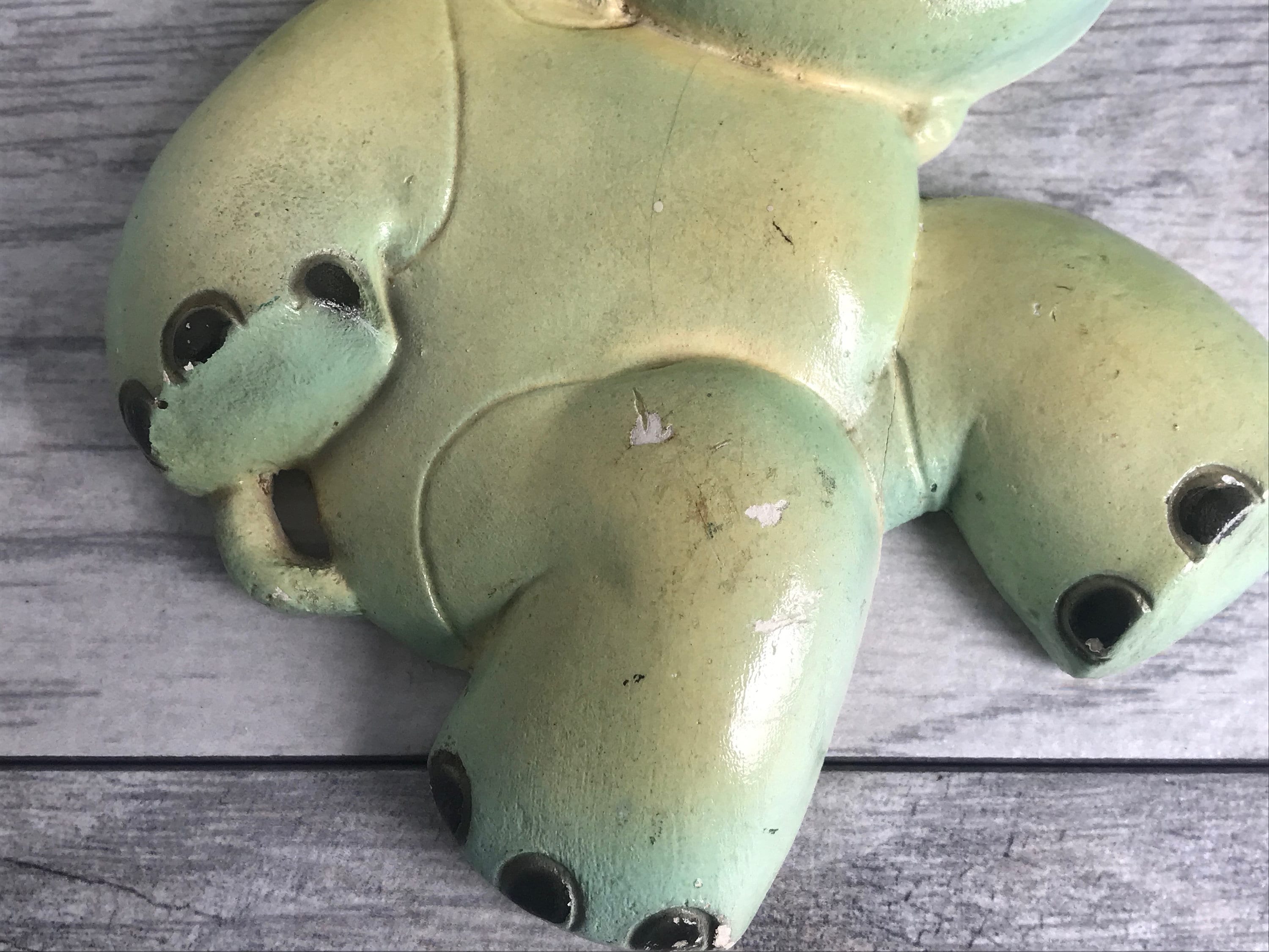 Vintage Chalkware Elephant, Mid Century Pachyderm, 50s Circus Decor ...