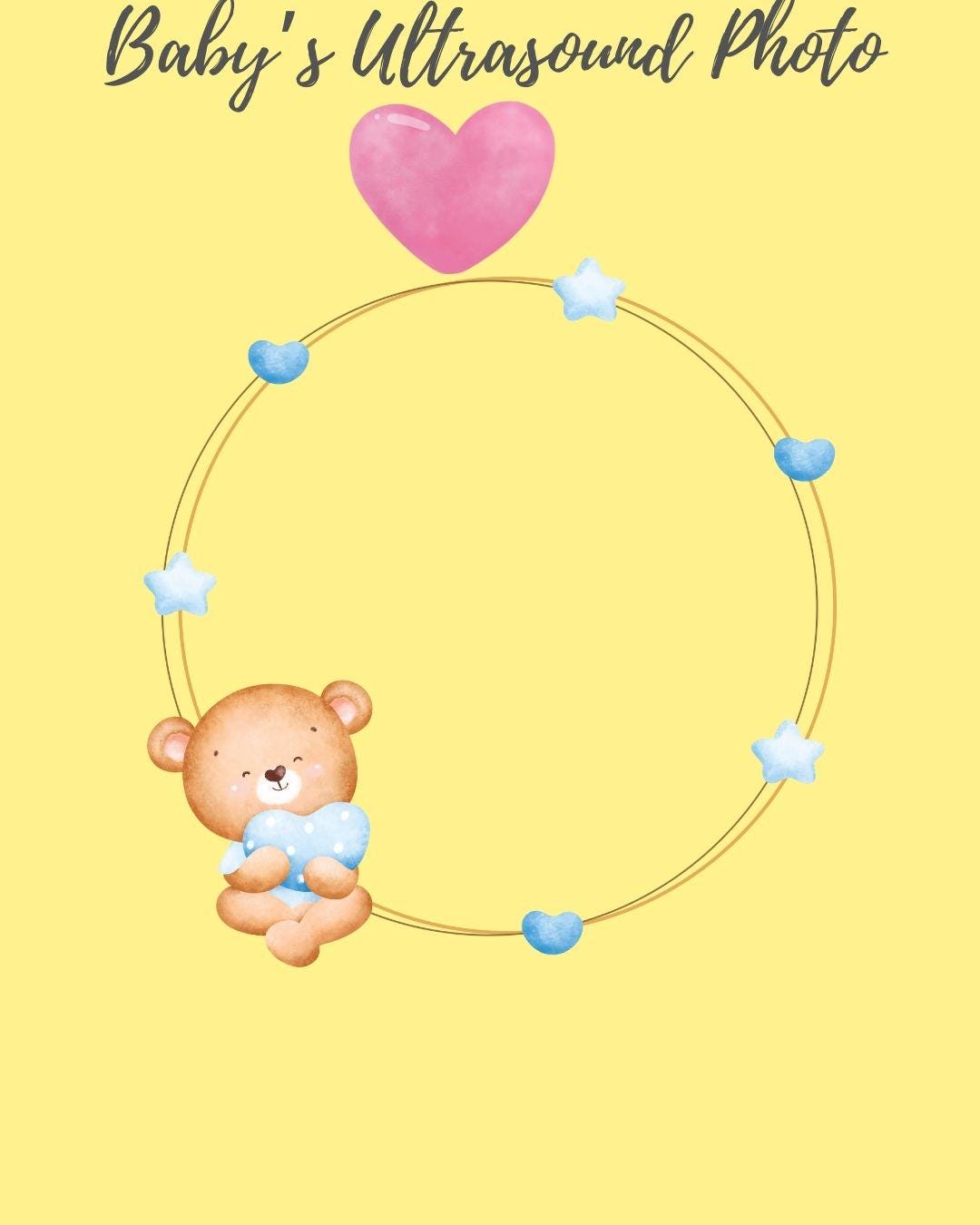 Editable Baby Memory Book Template | Gender Neutral Baby Journal ...