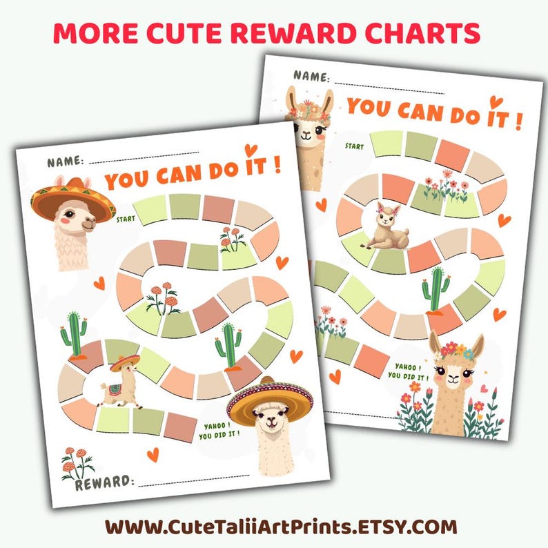 Monster Truck Reward Chart for Boys, Kids' Preschool Motivation Chart ...