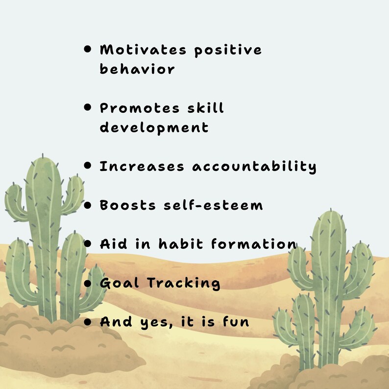Llama Reward Chart Printable, Kids Behavior Tracker (digital Download ...