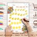 Turtle Reward Chart, Printable Behavior Chart, Daily Chore Chart, Kids ...
