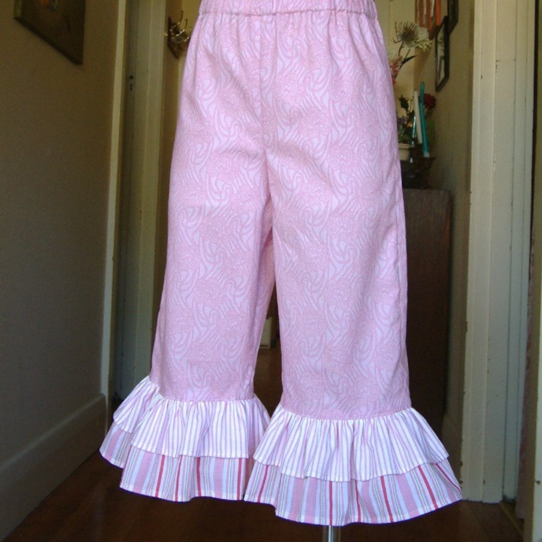 Girls Pants Instant Download Pdf Digital Sewing Pattern Shorts Trousers ...