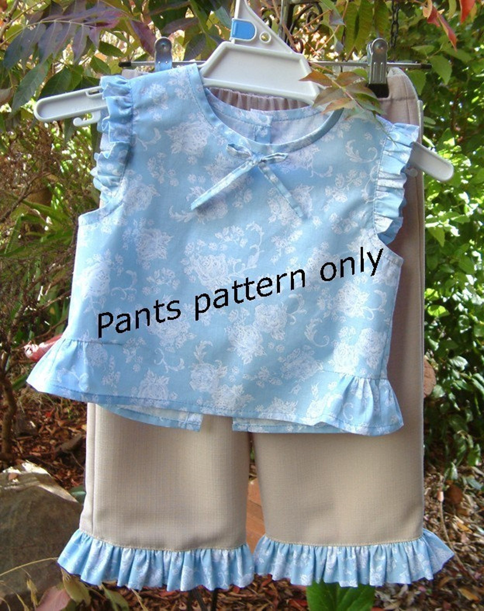 Girls Pants Instant Download Pdf Digital Sewing Pattern Shorts Trousers ...