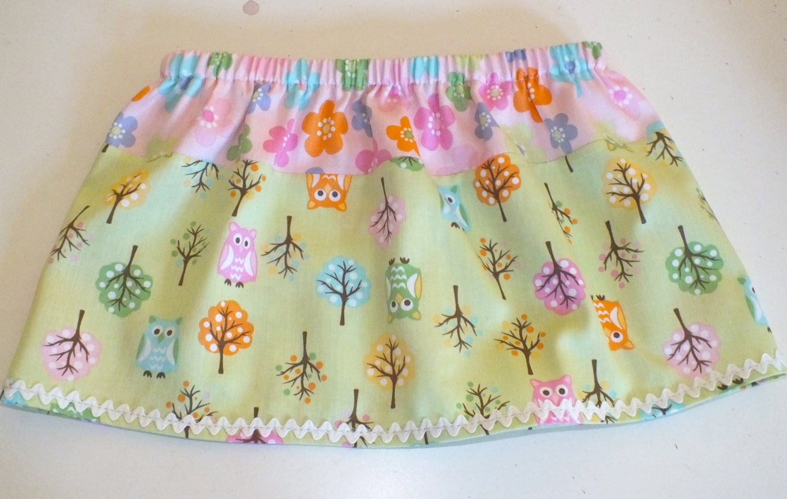 Girls Skirt Sewing Pattern Tutorial Easy Quick Pdf Email - Etsy