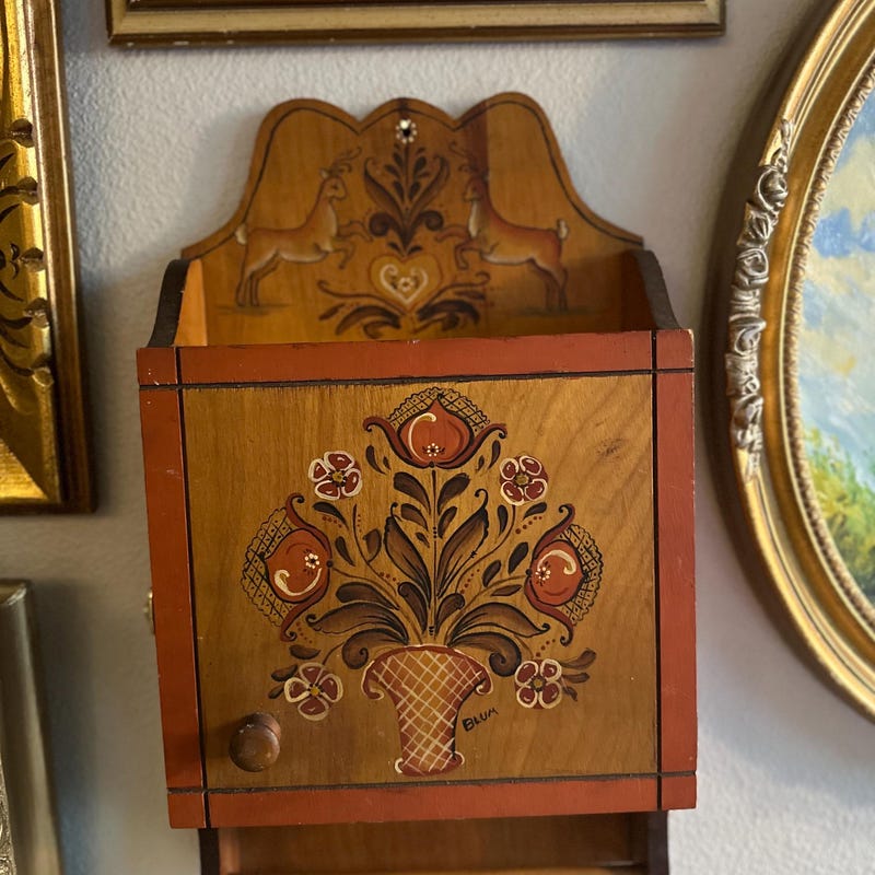 Tole Painting Wood - Etsy