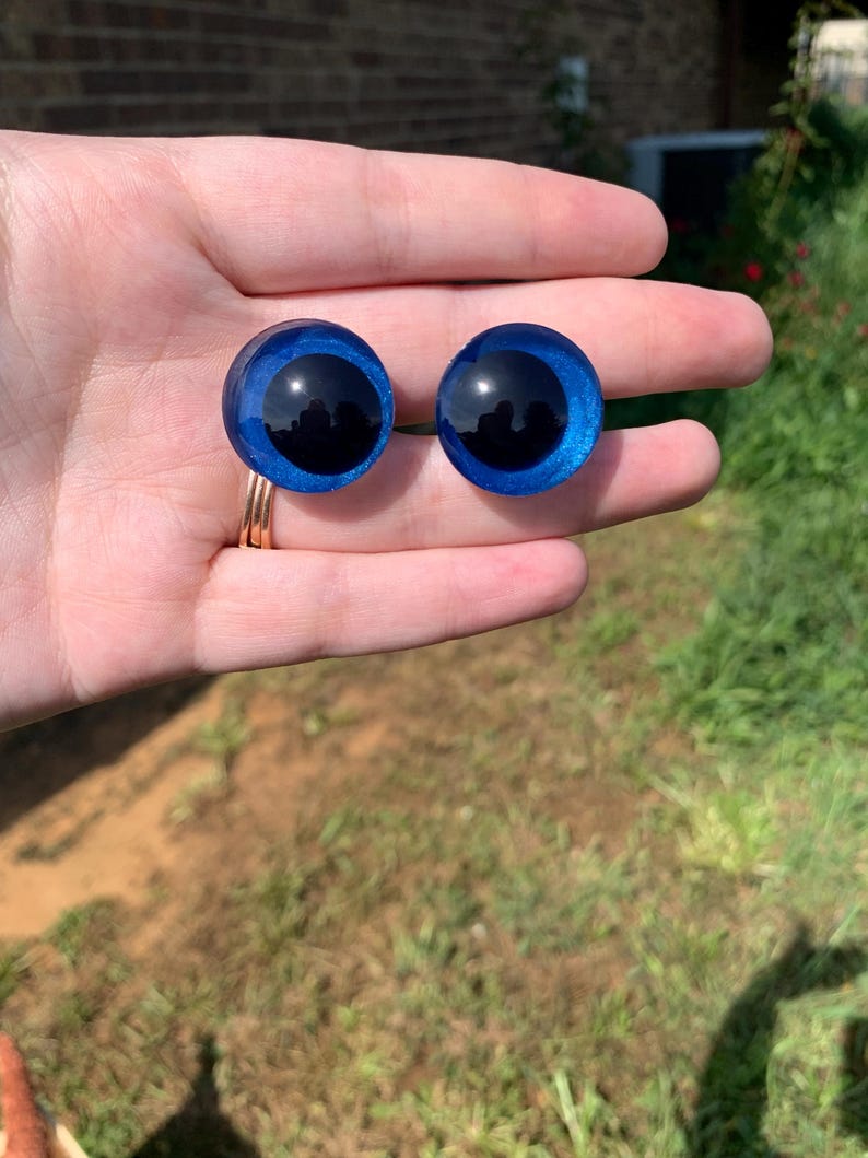 Safety Eyes Vivid Purple, Blood Moon, Evergreen, Deep Ocean Blue ...