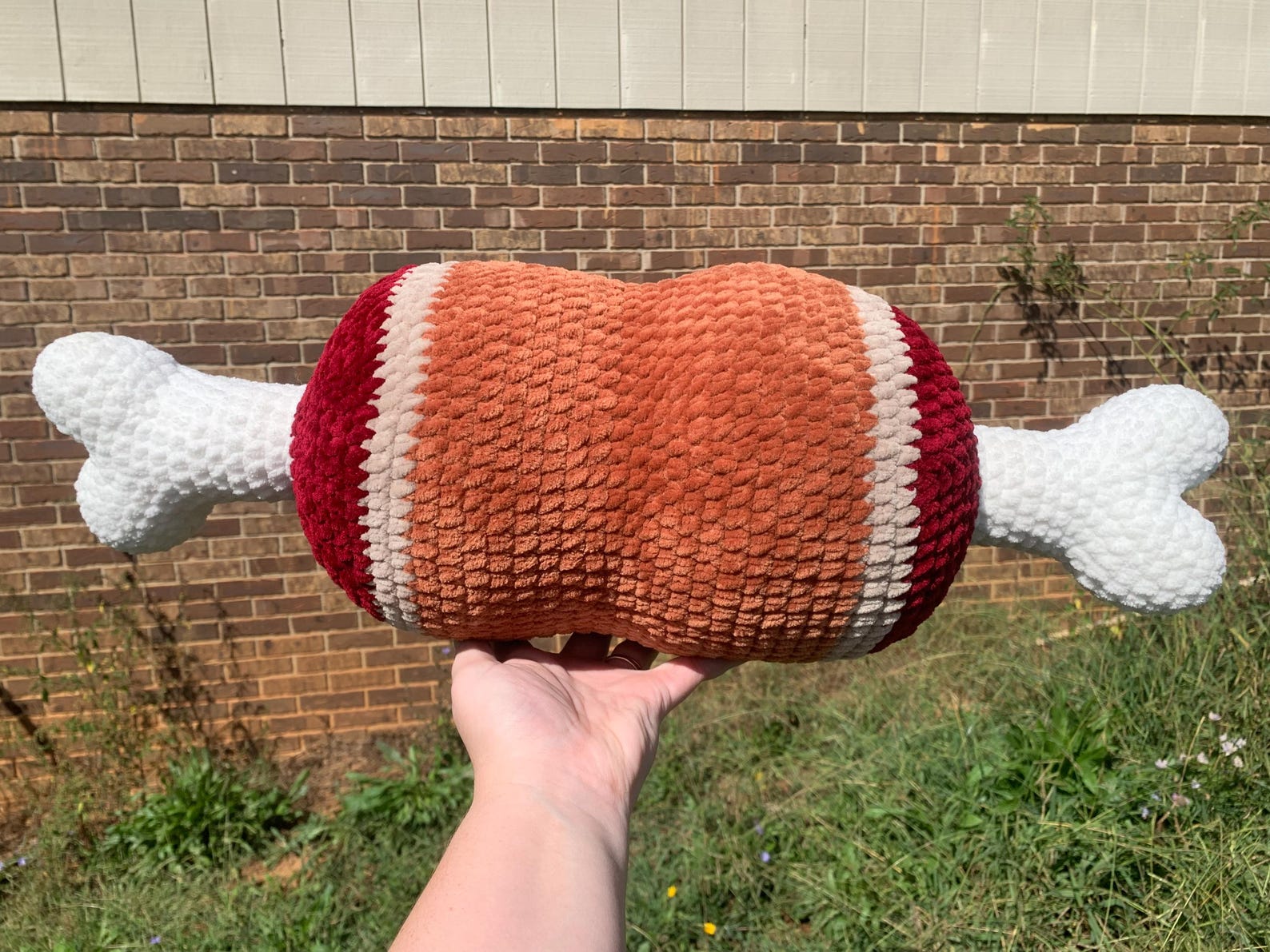 Crochet Anime Meat Plushie - Etsy