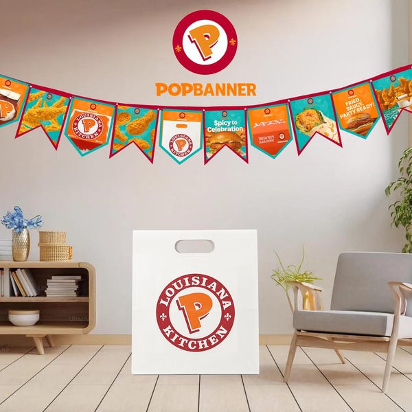 Popeye's Sign - Etsy