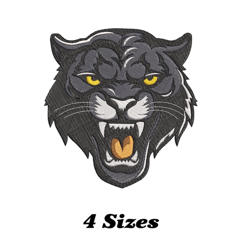 Panthers Embroidery - Etsy