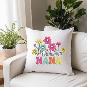 Floral Nana Embroidery Design, Floral Nana Machine Embroidery Design ...