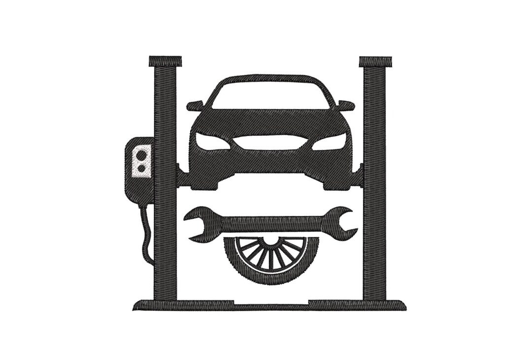 Mechanic Embroidery Design, Auto Repair Machine Embroidery Design ...