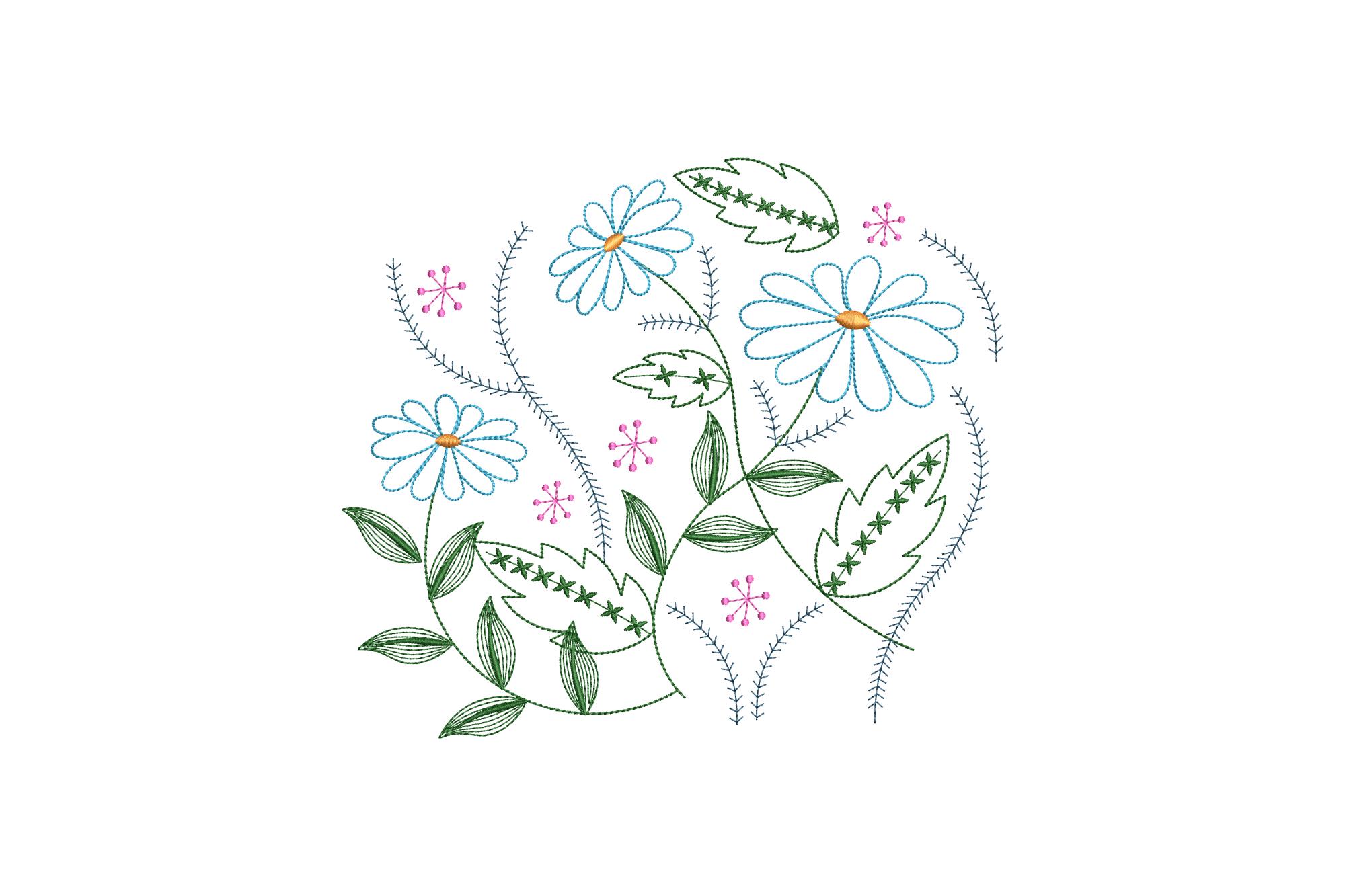 Beautiful Flower Embroidery Design, Beautiful Flower Machine Embroidery ...