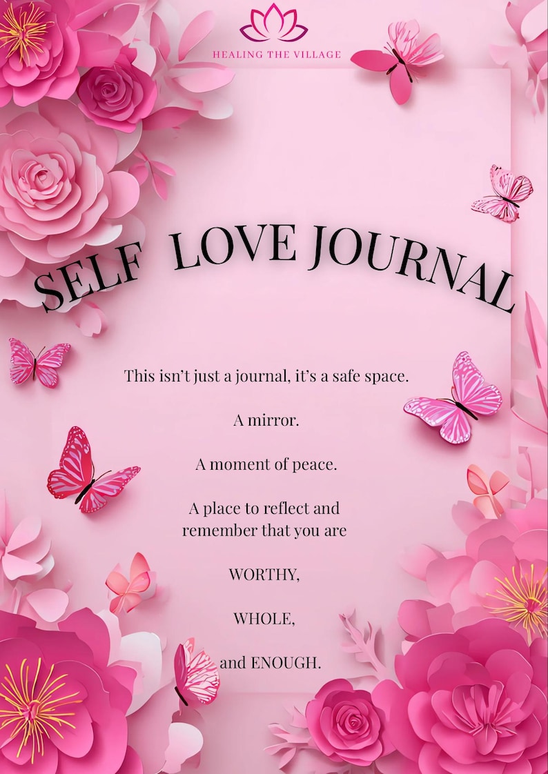 Self Love Journal - Etsy