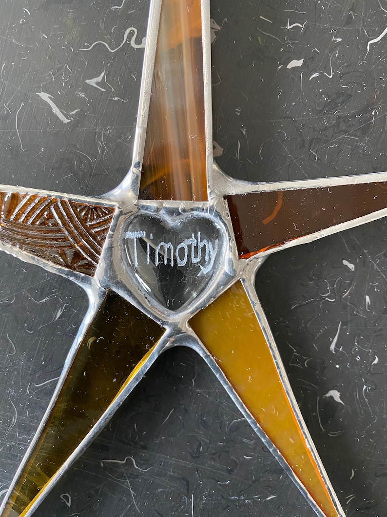 Always in My Heart Star 7 Inch Star With a Variety of Art - Etsy