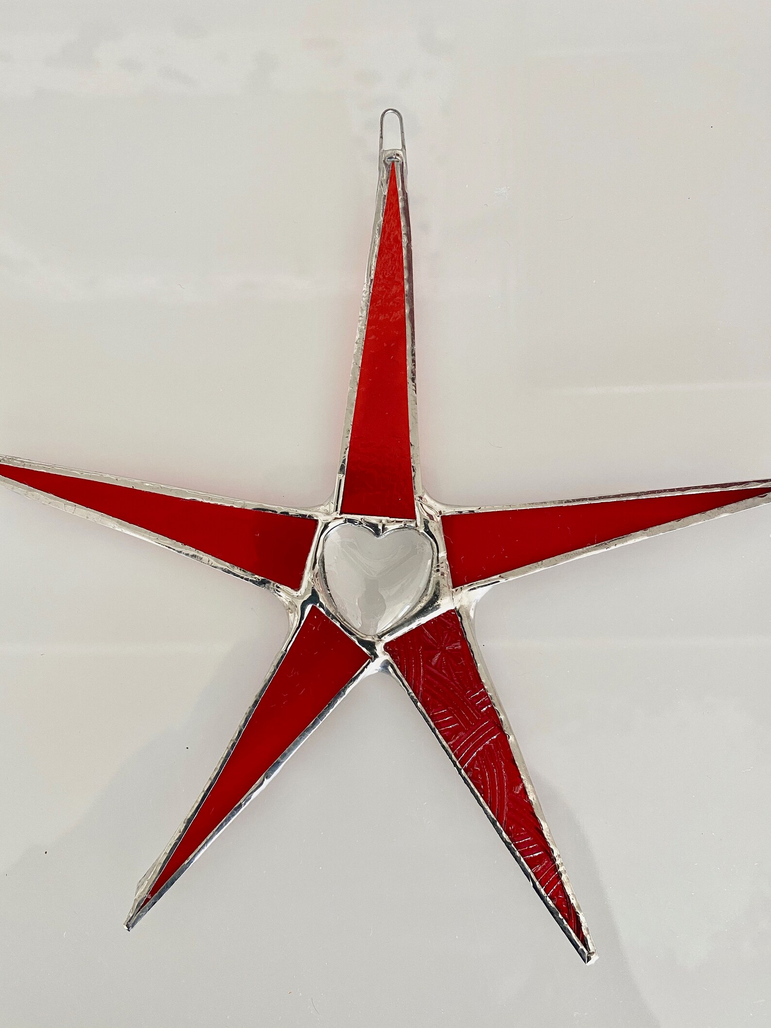 Always in My Heart Star 7 Inch Star With a Variety of Art Glass Points ...