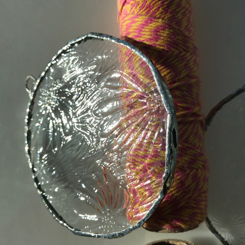 3 Inch Festive Boules- Stained Glass Discs, Custom Colors Available - Etsy