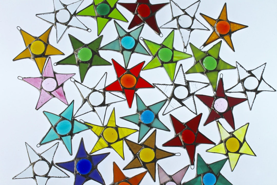 Star Babies -approximately 3 Inches of Cute! Great Baby Gift. Stained ...