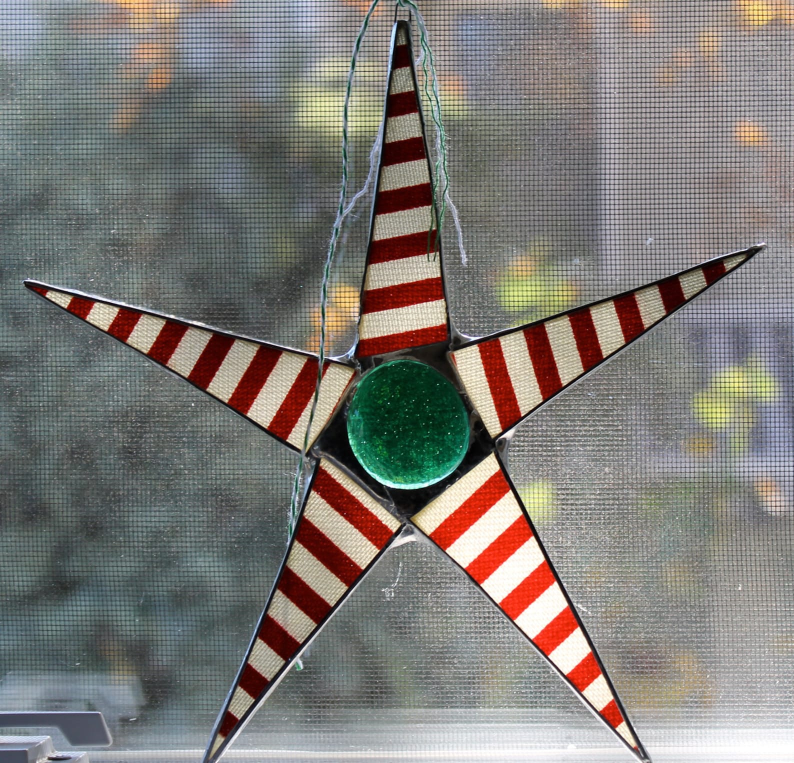 8 Inch Peppermint Star - Etsy