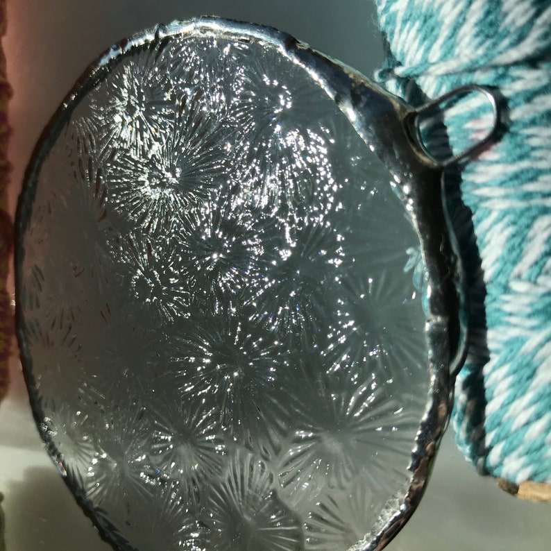 3 Inch Festive Boules- Stained Glass Discs, Custom Colors Available - Etsy