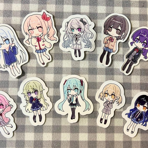 Pjsk Stickers - Etsy