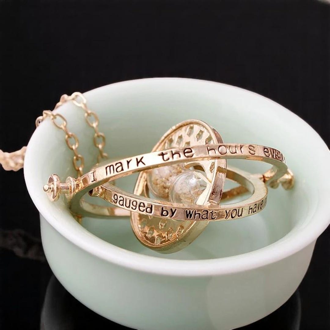 Hourglass Pendant, Granger Necklace, Time-travel Jewelry, Pendant ...