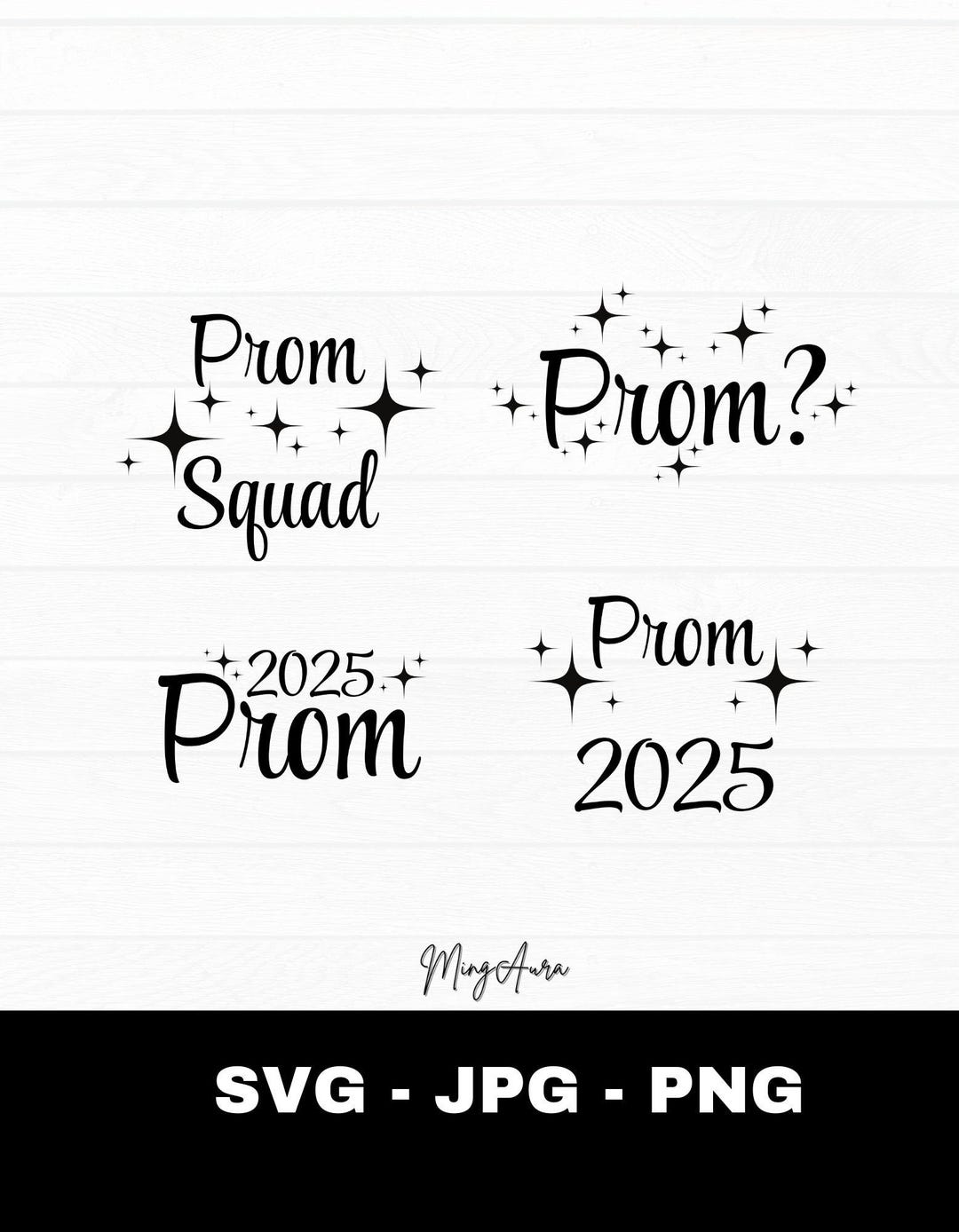Prom Bundle Svg Png, Prom Svg, Prom 2025 Svg, 2k25 Svg, Prom Squad Svg ...