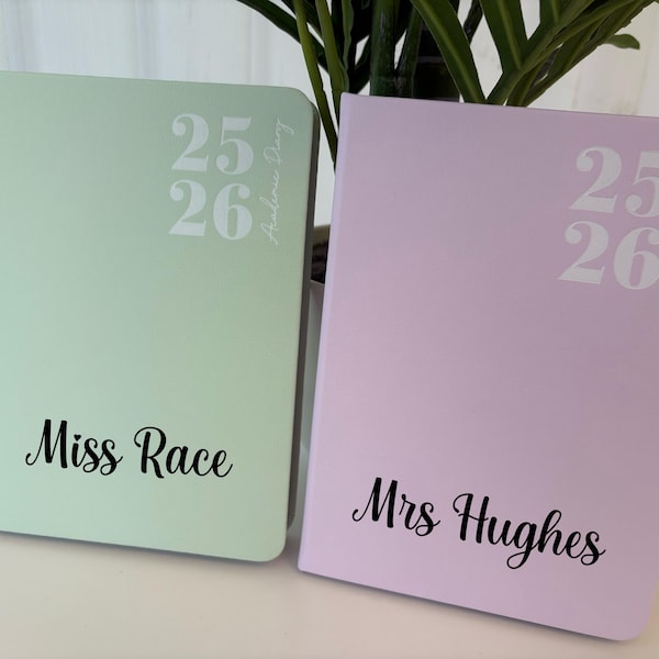 Personalised Diaries 2026 - Etsy UK