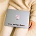 MacBook Sticker Mockup | Closed Laptop Mockup | Cozy MacBook Mockup on ...