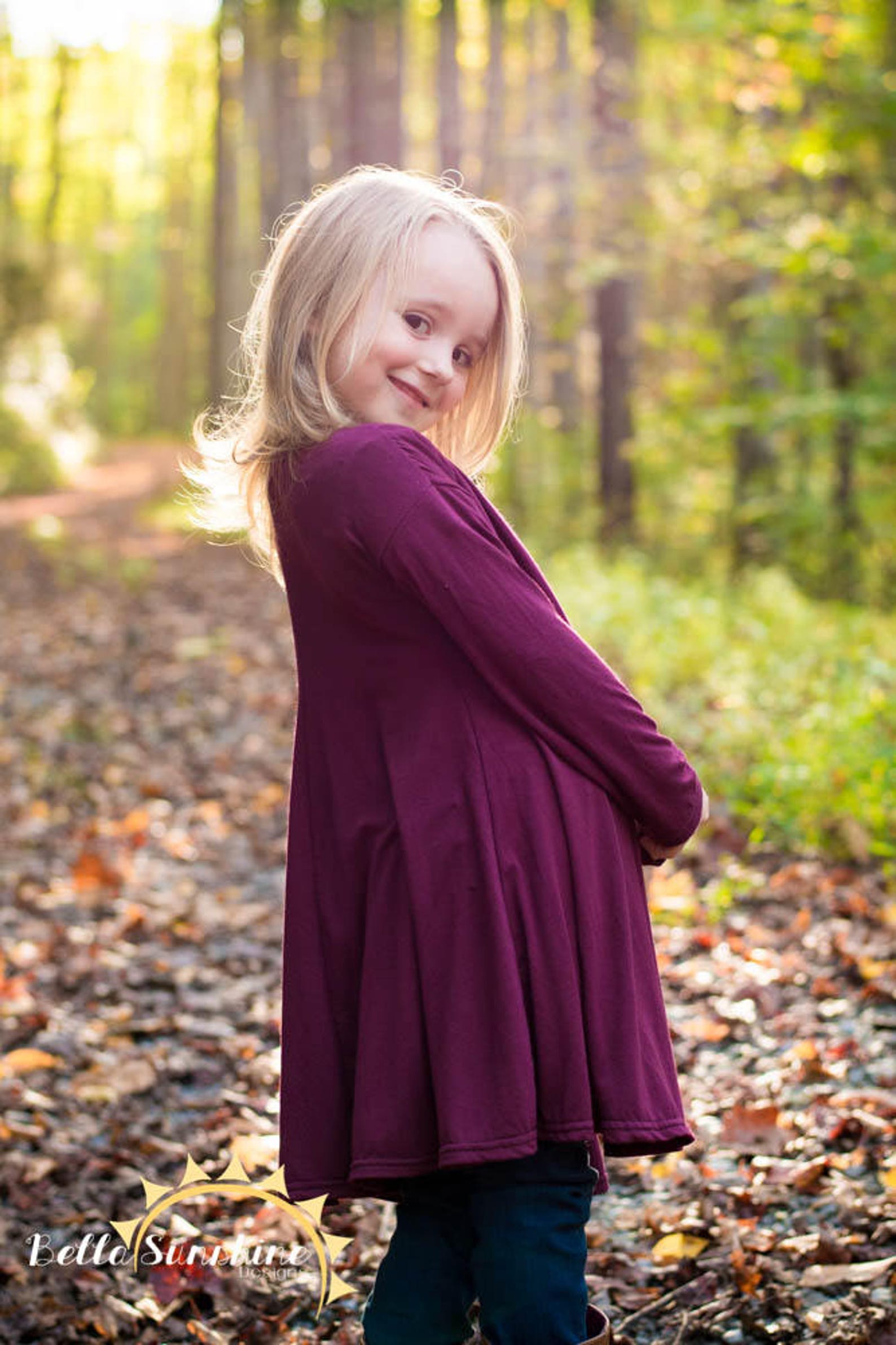 Apple Girls Cardigan Pdf Girls Pdf Pattern Sewing Pattern - Etsy