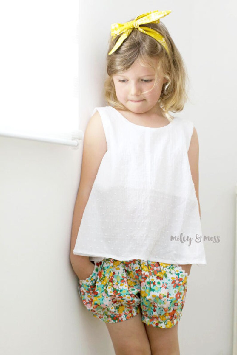 Rose Bubble Shorts PDF Sewing Pattern bubble shorts baby | Etsy