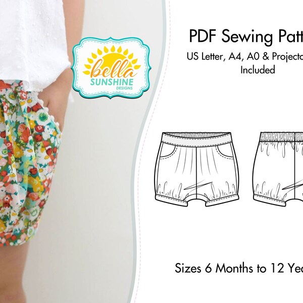 Girls Bubble Shorts - Etsy