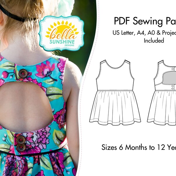 Cutout Top Sewing Pattern - Etsy