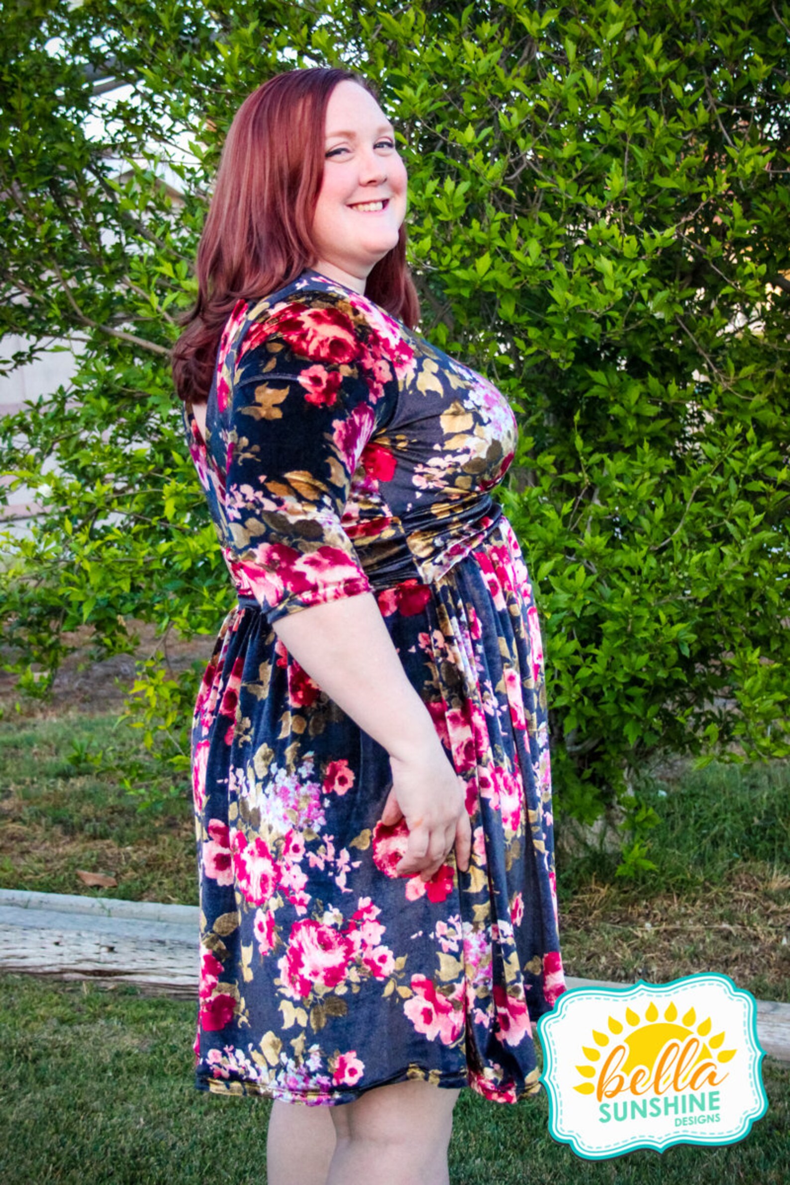 Amelia Maxi Pattern Plus Size Sundresses Plus Size Pdf - Etsy UK
