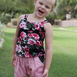 Rose Bubble Shorts PDF Sewing Pattern Bubble Shorts Baby - Etsy Canada