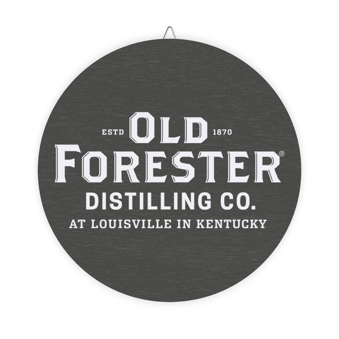 Old Forester Bourbon Sign: Rustic Wood Bar Decor, Farmhouse Wall Art - Etsy