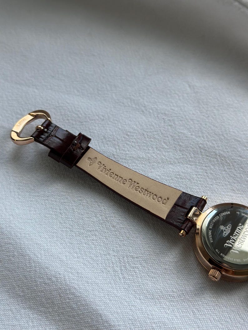 Vivienne Westwood Watch Time Machine Burgundy - Etsy