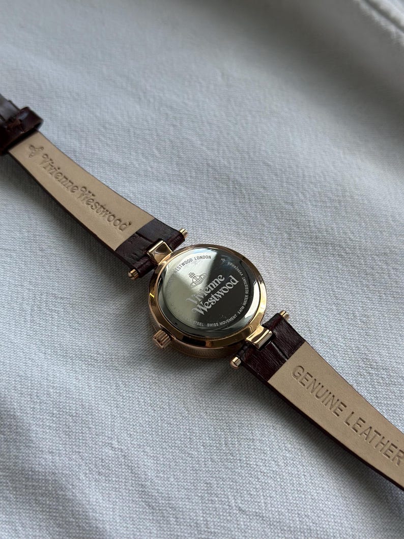 Vivienne Westwood Watch Time Machine Burgundy - Etsy