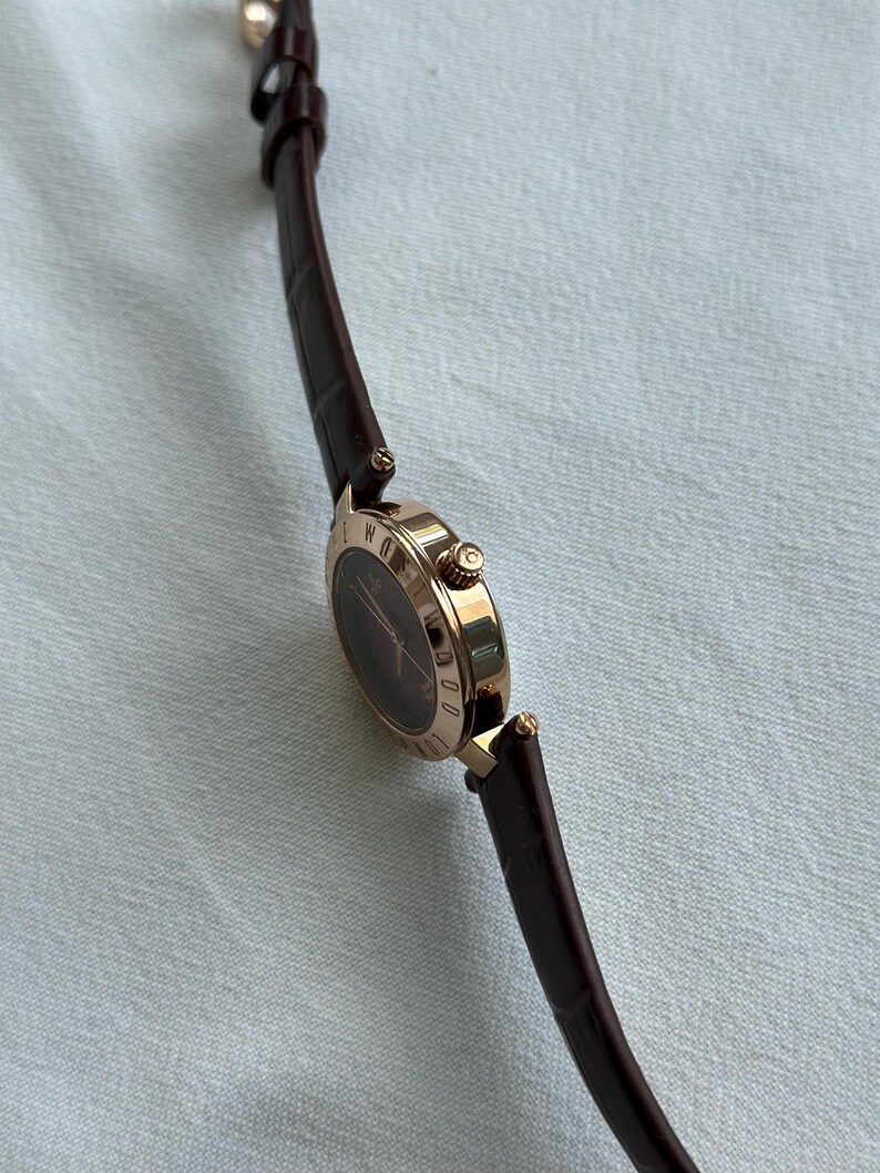 Vivienne Westwood Watch Time Machine Burgundy - Etsy