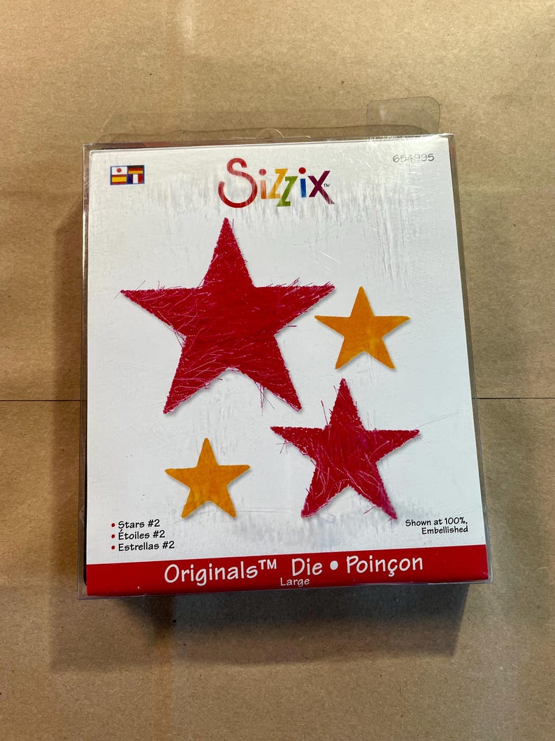 Sizzix Cutting Dies - Stars, Squares, Filmstrip, Circles, - Etsy