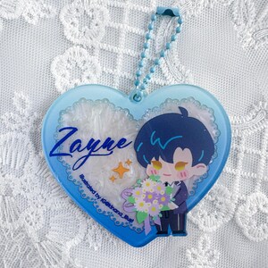 Love and Deepspace Heart-shaped Acrylic Keyholder | Elegant Mica ...