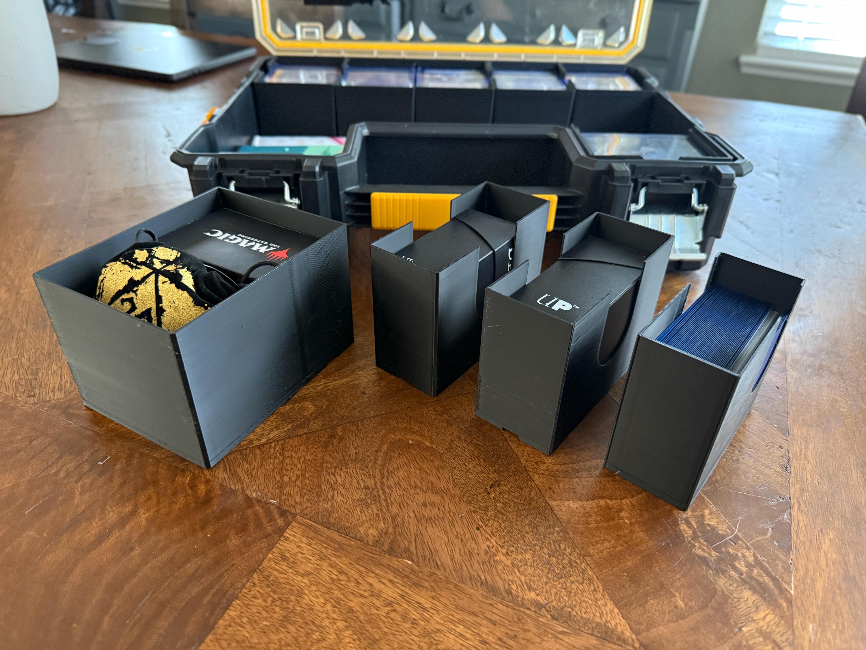 MTG Commander Organizer STL Files - Stanley/dewalt 10-compartment ...